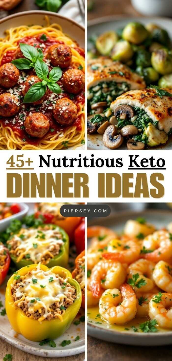 45+ Delectable Keto Dinner Recipes You'll Love | Piersey