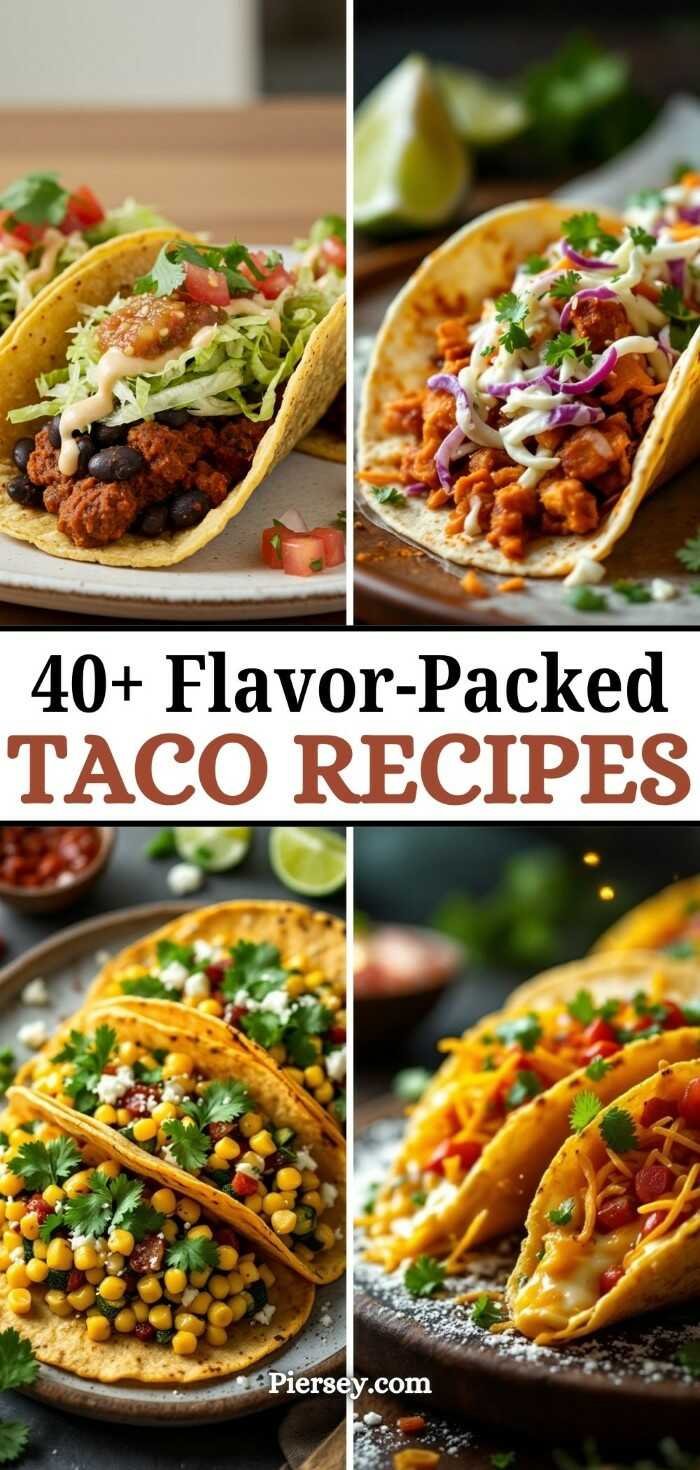 40+ Irresistible Taco Recipes for Every Occasion | Piersey