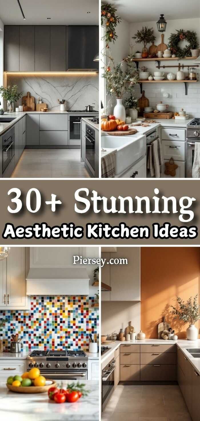 30+ Stunning Aesthetic Kitchen Ideas for a Dreamy Space | Piersey
