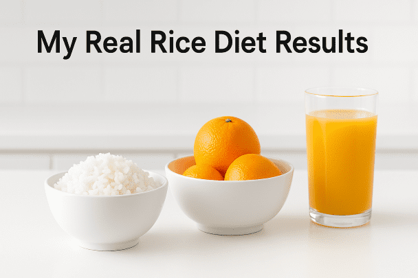 1 Month on the Rice Diet (19 Pounds Down!) | Piersey